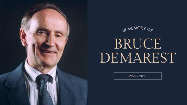 In Memory of Dr. Bruce Demarest | Denver Seminary