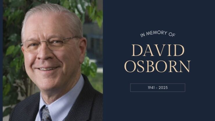 In Memory of Dr. David Osborn | Denver Seminary